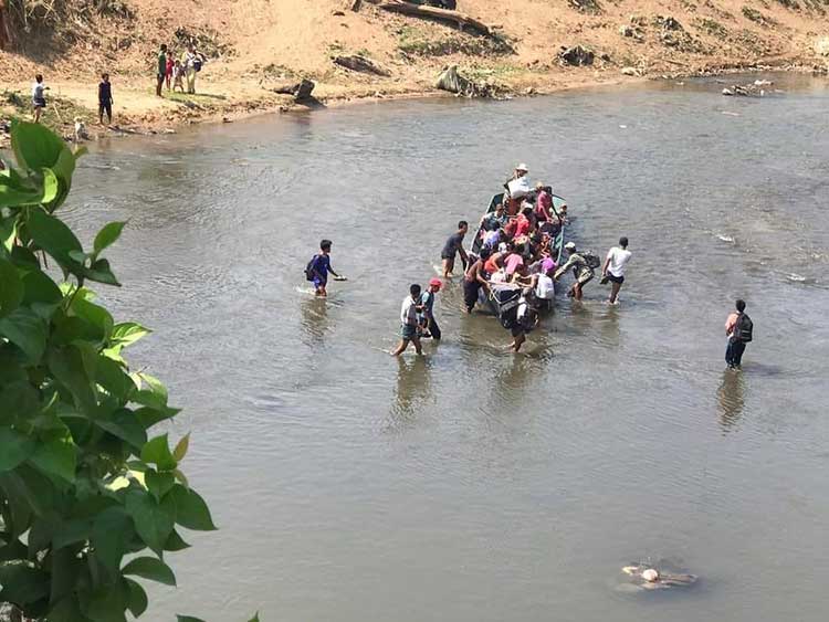 Escalating Conflict in Myawaddy Forces Thousands to Seek Refuge in ...